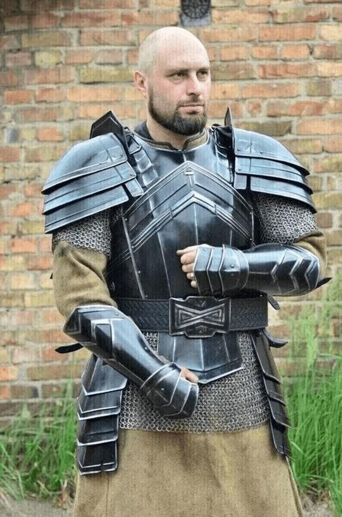 Moria Dwarven Armor Set & Medieval Knight Crusader Suit | Wearable Full ...