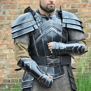 Moria Dwarven Armor Set & Medieval Knight Crusader Suit | Wearable Full ...