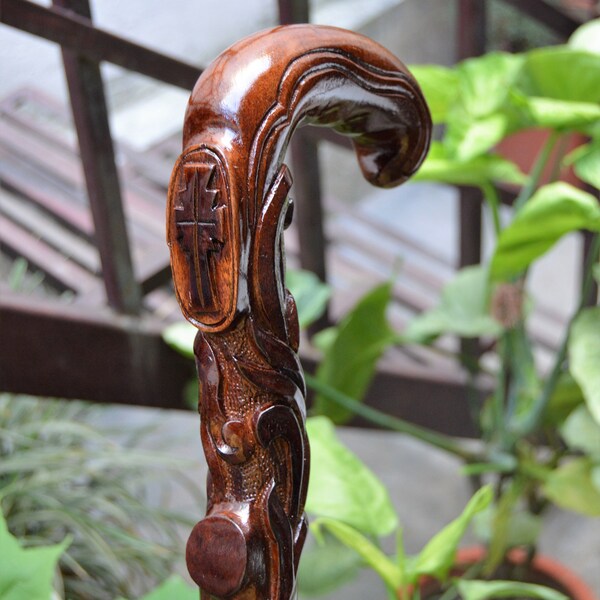 Hand Carved Cane - Etsy