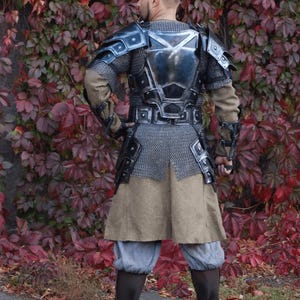 Dwarven Blackened Steel Knight Armor – Full-body Armor Set With Cuirass ...
