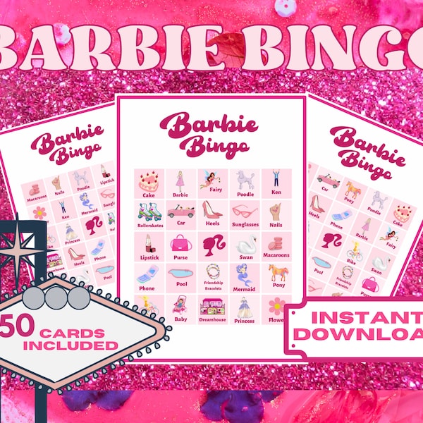 Barbie Birthday Party Games - Etsy