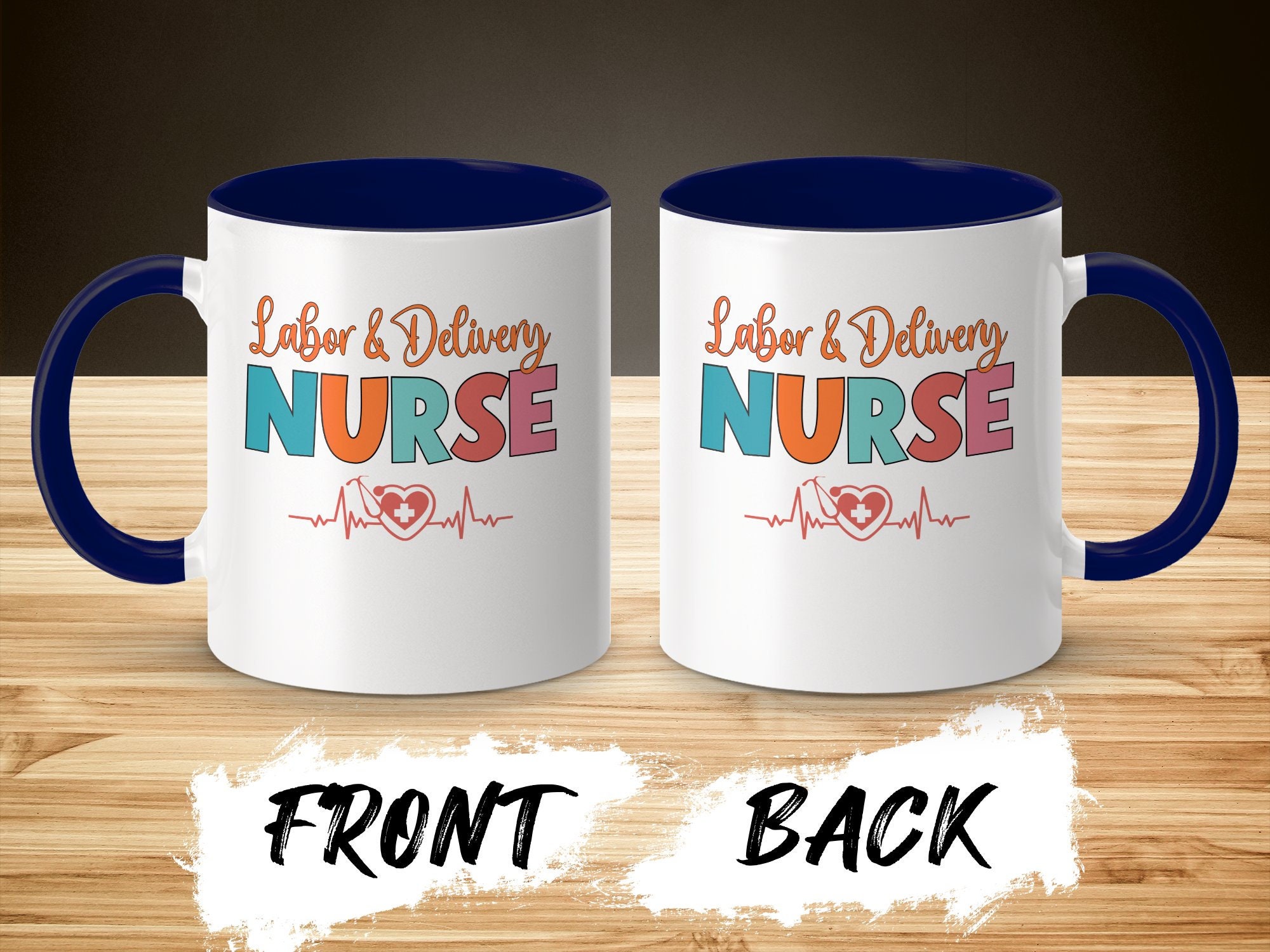 Labor and Delivery Nurse Appreciation Mug , Gift for RN or LPN, Ceramic ...