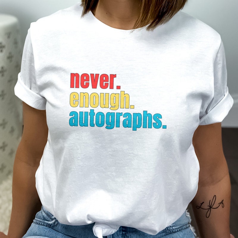 Autograph Shirt - Etsy