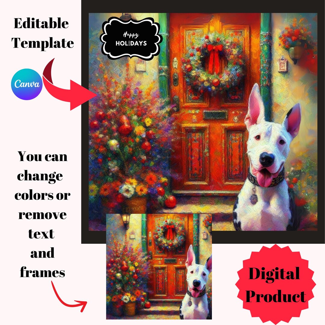 Our Adorable Furry Friends Are Waiting for Us by the Door, Decorated ...