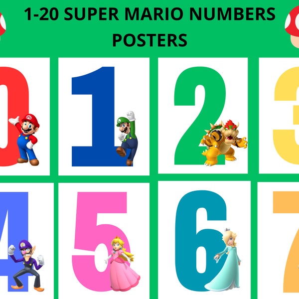 Mario Brothers Decor - Etsy