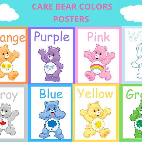 Care Bear Decorations - Etsy