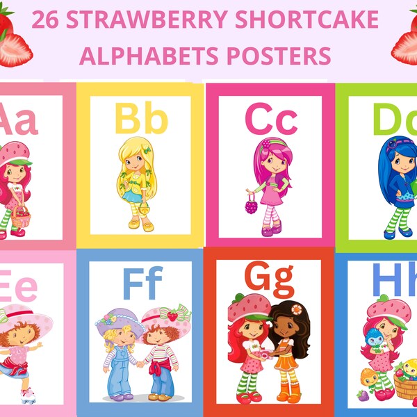Strawberry Shortcake - Etsy