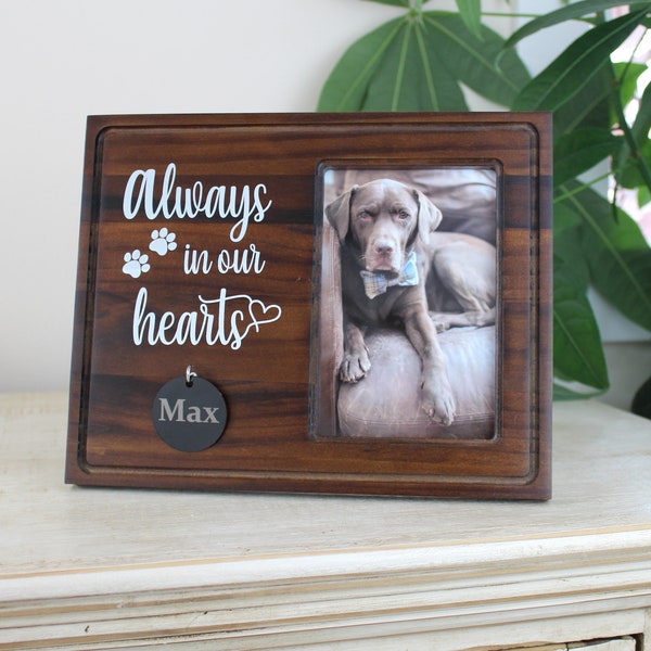 Memorial Dog Picture Frame - Etsy