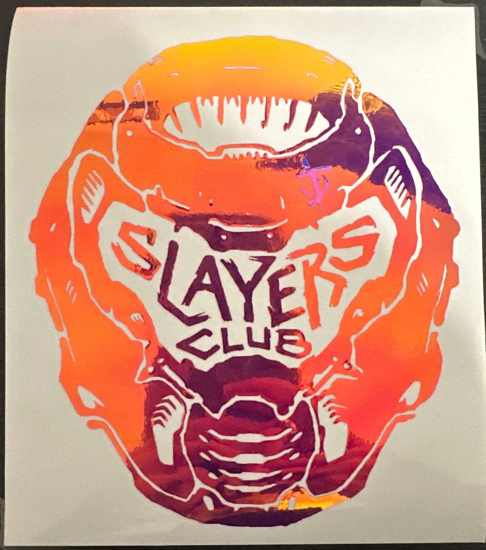 Slayers Club Decal - Etsy