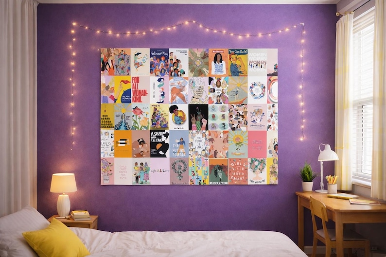 Kit de collage de 60 pósteres feministas: Arte del Día Internacional de ...