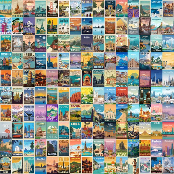 Collage Posters - Etsy