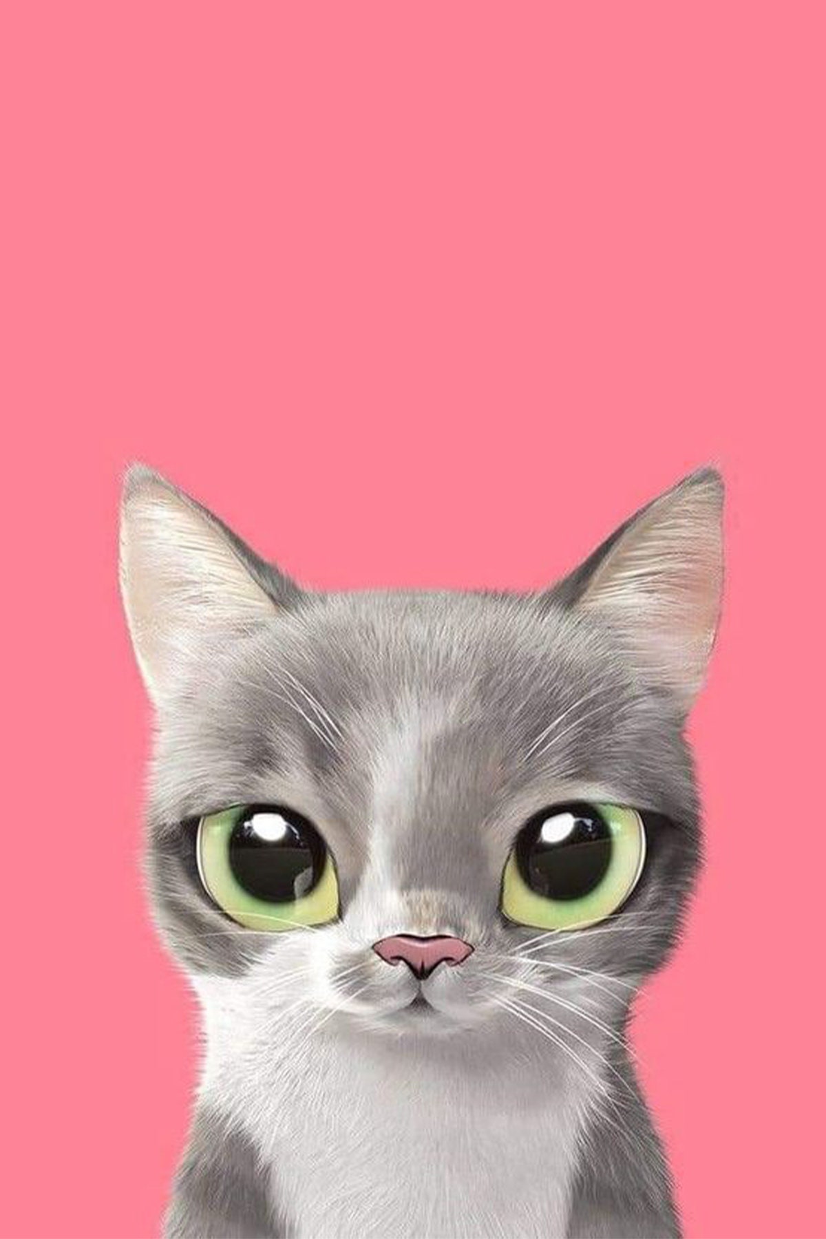 60 PCS Cutie Pretty Cat Portrait Collage Kit Sugar Kittie Collage Kit ...