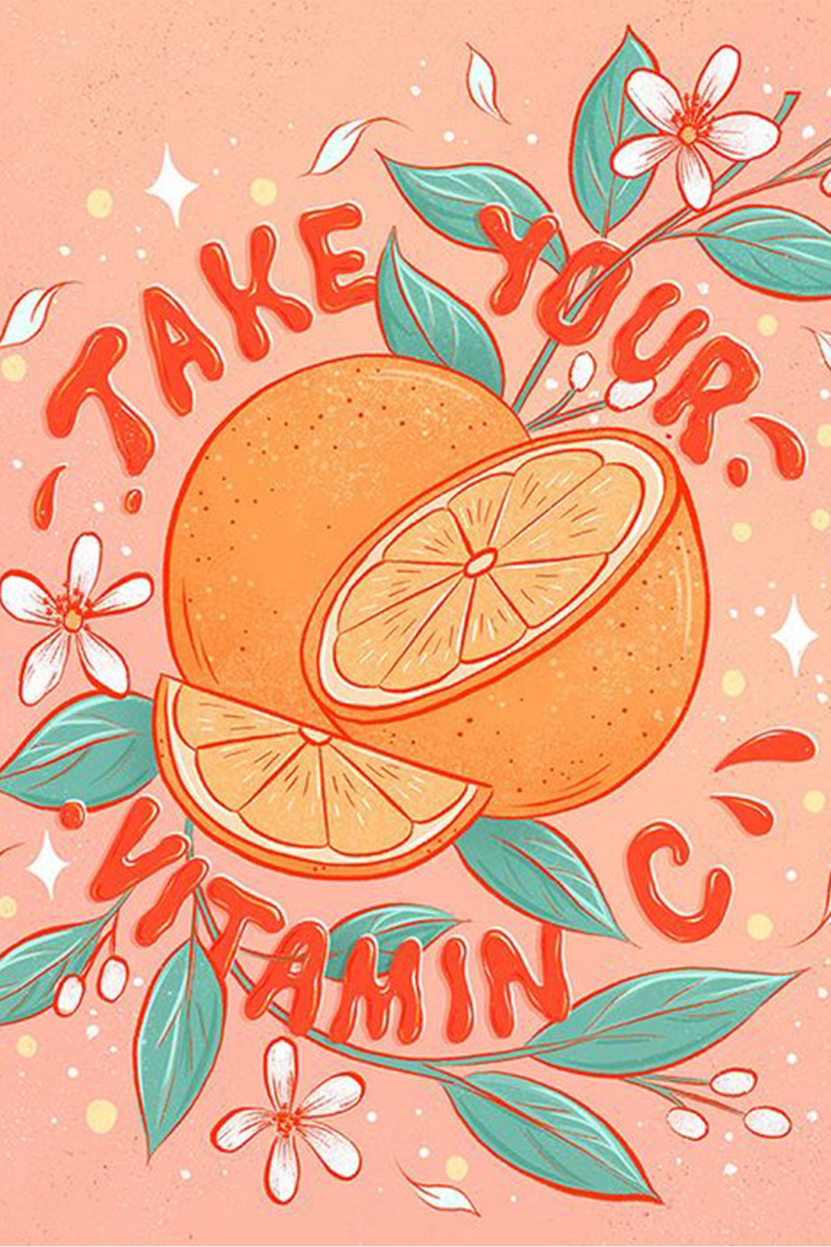 130 PCS | Pastel Peach Aesthetic Collage Kit | Danish Pastel Orange ...