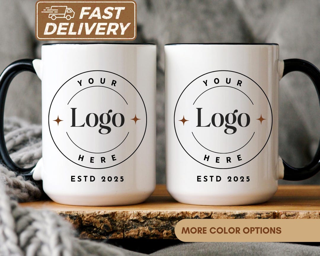 Custom Business Coffee Mug Design Logo Present for Employee ...