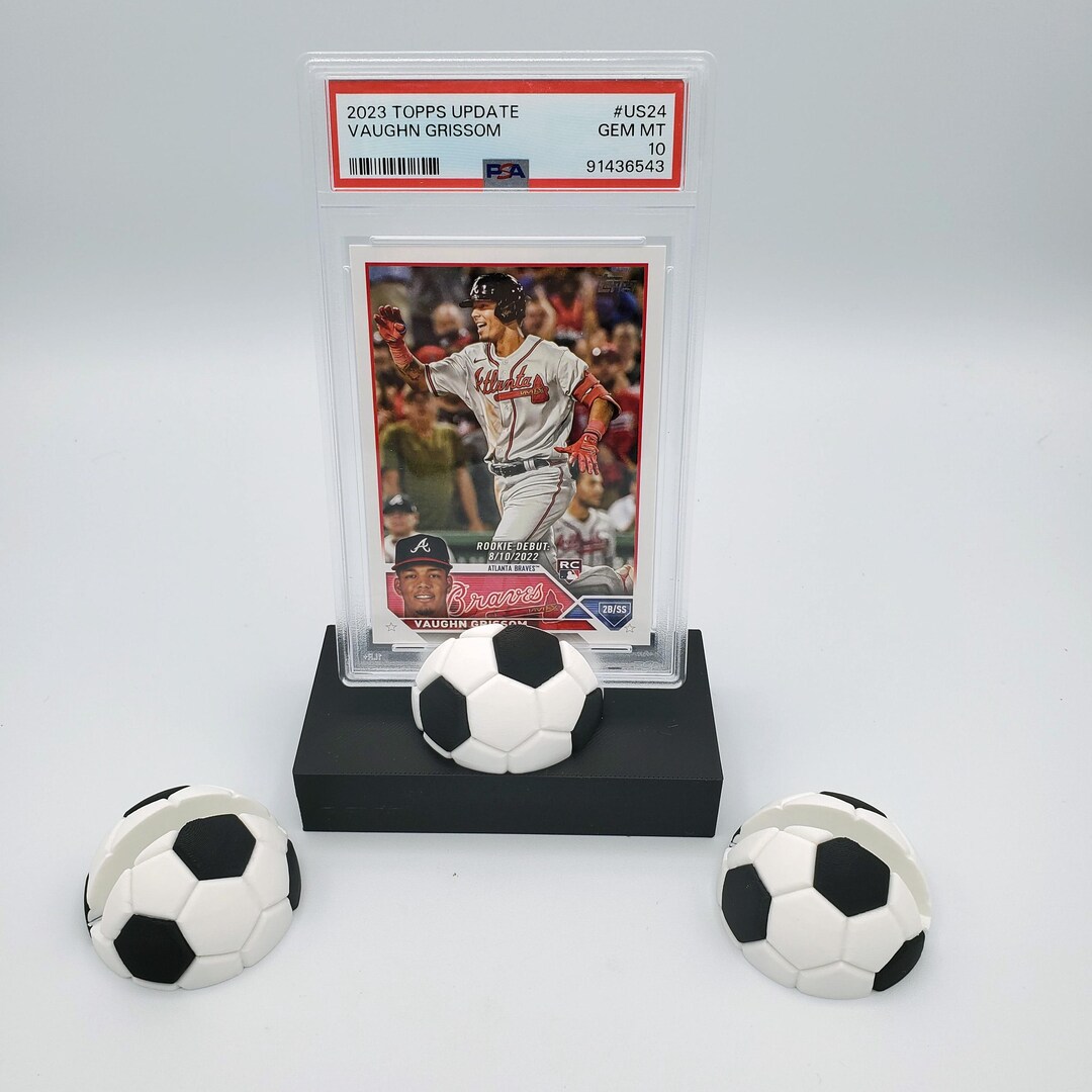 PSA Soccer Card Display Stand Card Display Stand for Graded Soccer ...