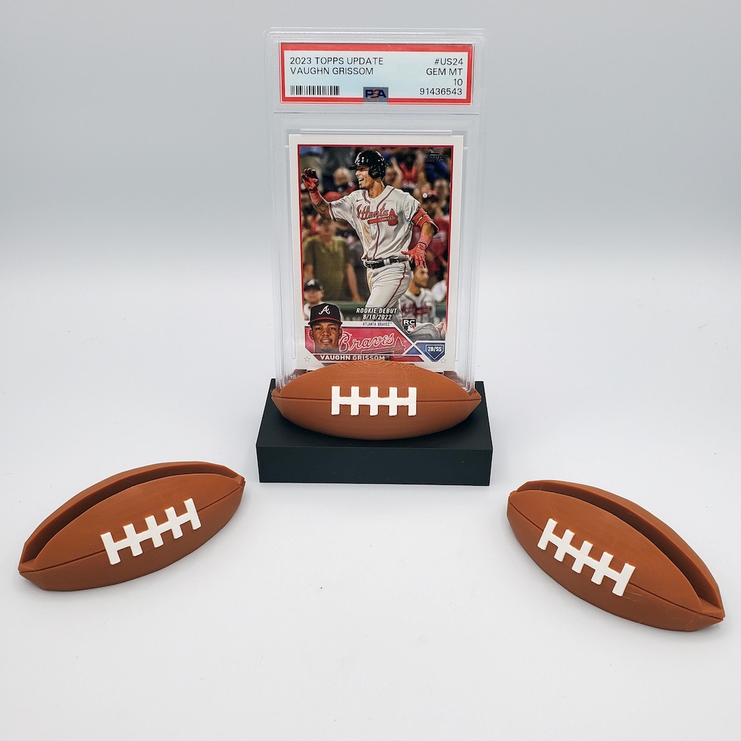 PSA Football Card Display Stand Card Display Stand for Graded Football ...