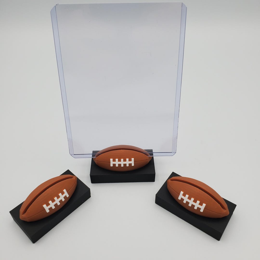 Football Trading Card Stand Football Card Stand Toploader Stand Top ...