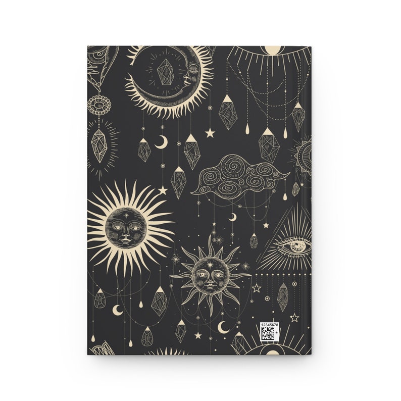 Celestial Journal, Sun and Stars Journal, Hardcover Journal Matte - Etsy