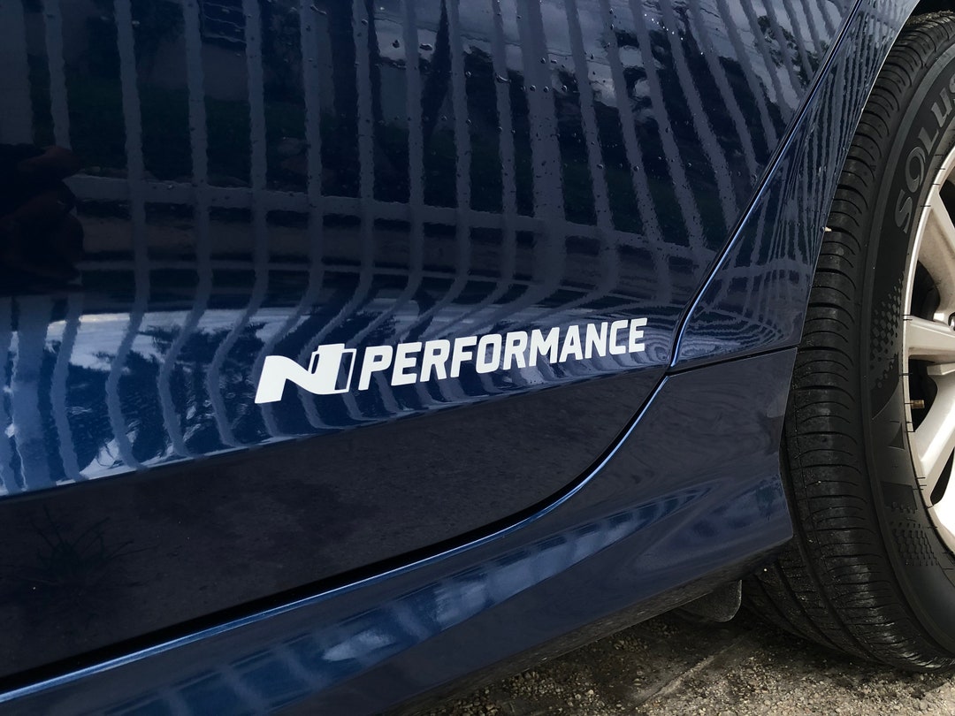 N Line Performance Door Side Sticker Decal for Hyundai Tucson Kona ...