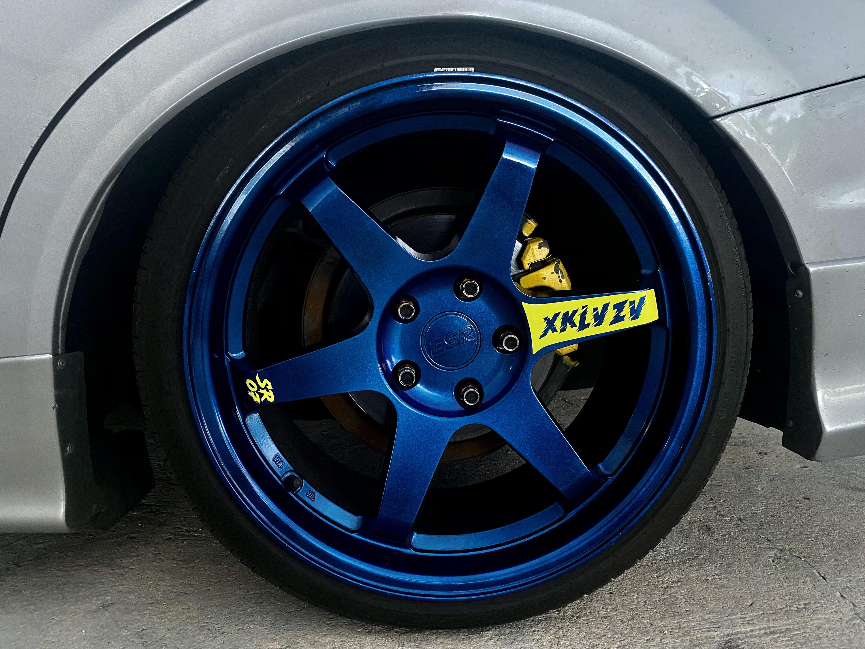 Customized ESR Sr07 VORS Tr37 AVID-1 Av06 Rota Grid Wheel Spoke Decal ...