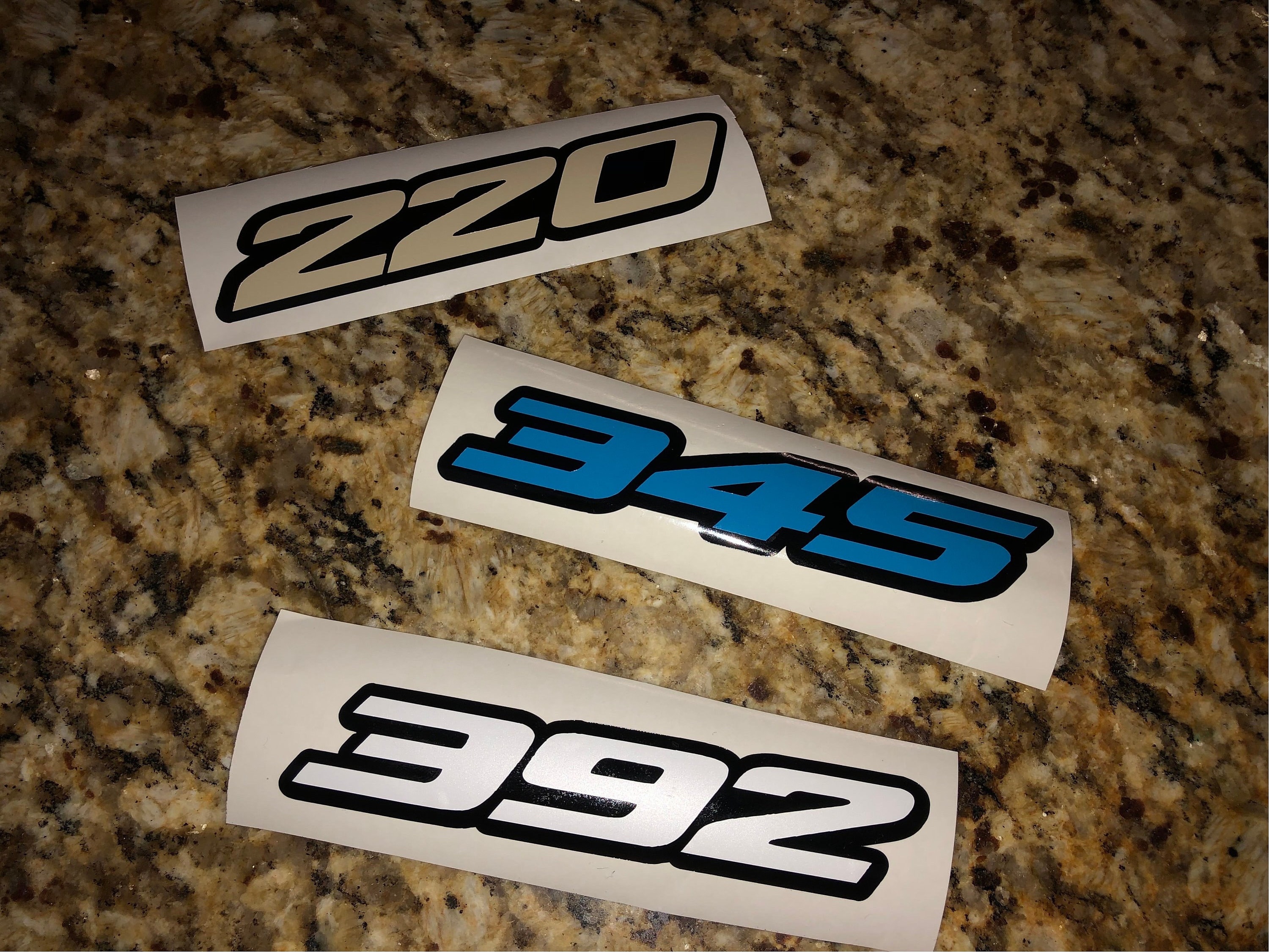 220, 345, 392 Fender Emblem Decals - Etsy