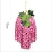 12 Pack Artificial Wisteria Hanging Flowers Fake Wisteria Vines Silk ...