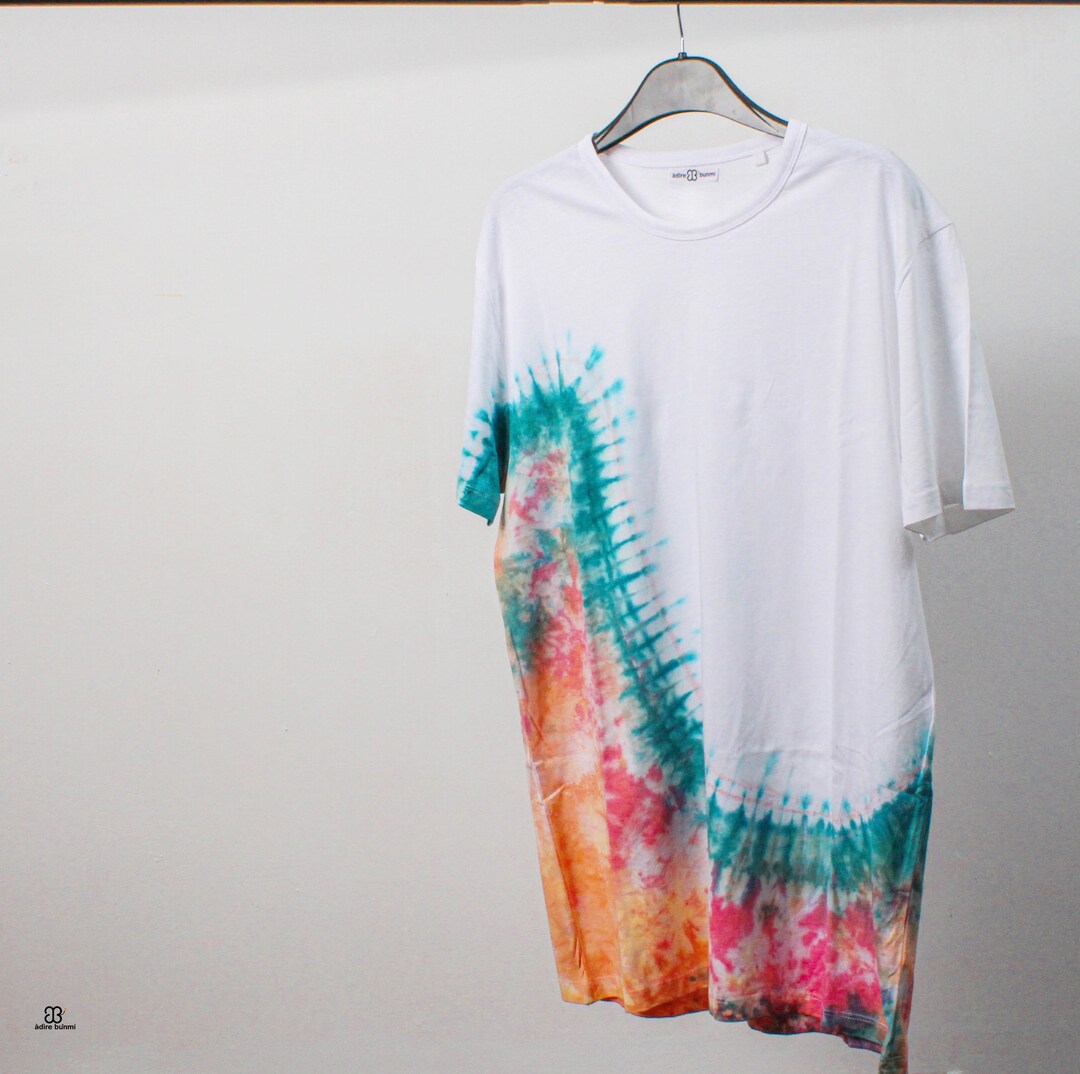 Adire tie and Dye T-shirt - Etsy