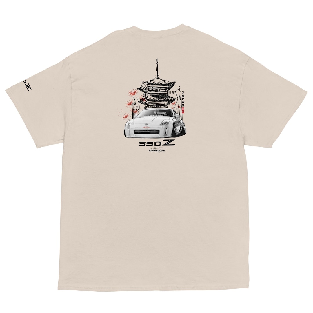 Nissan 350z Temple Black T-shirt - Etsy