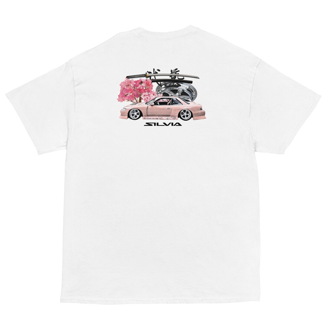 Nissan Silvia S13 Pink / Works Wheels T-shirt - Etsy