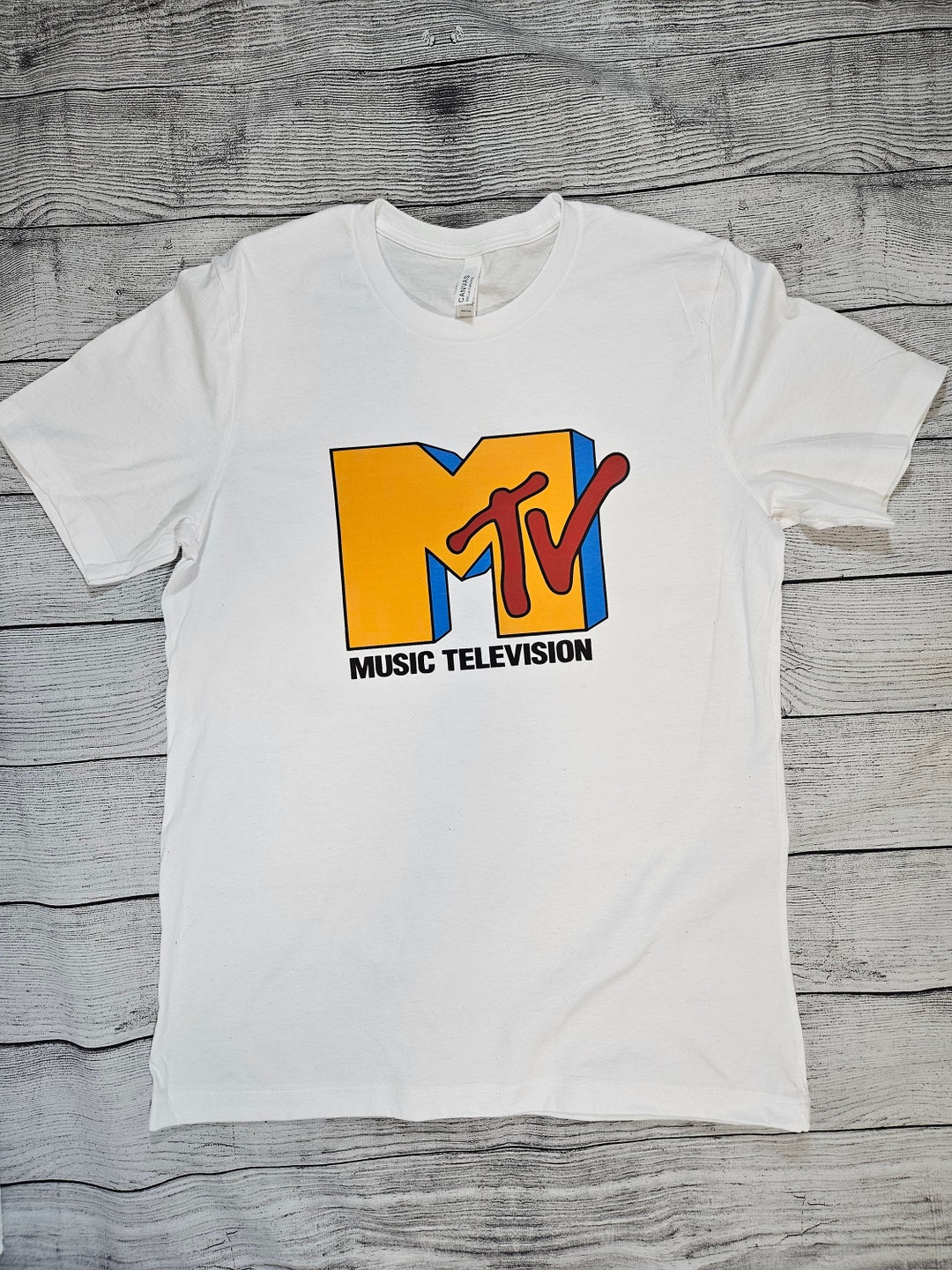Retro MTV Graphic T-shirt - Etsy