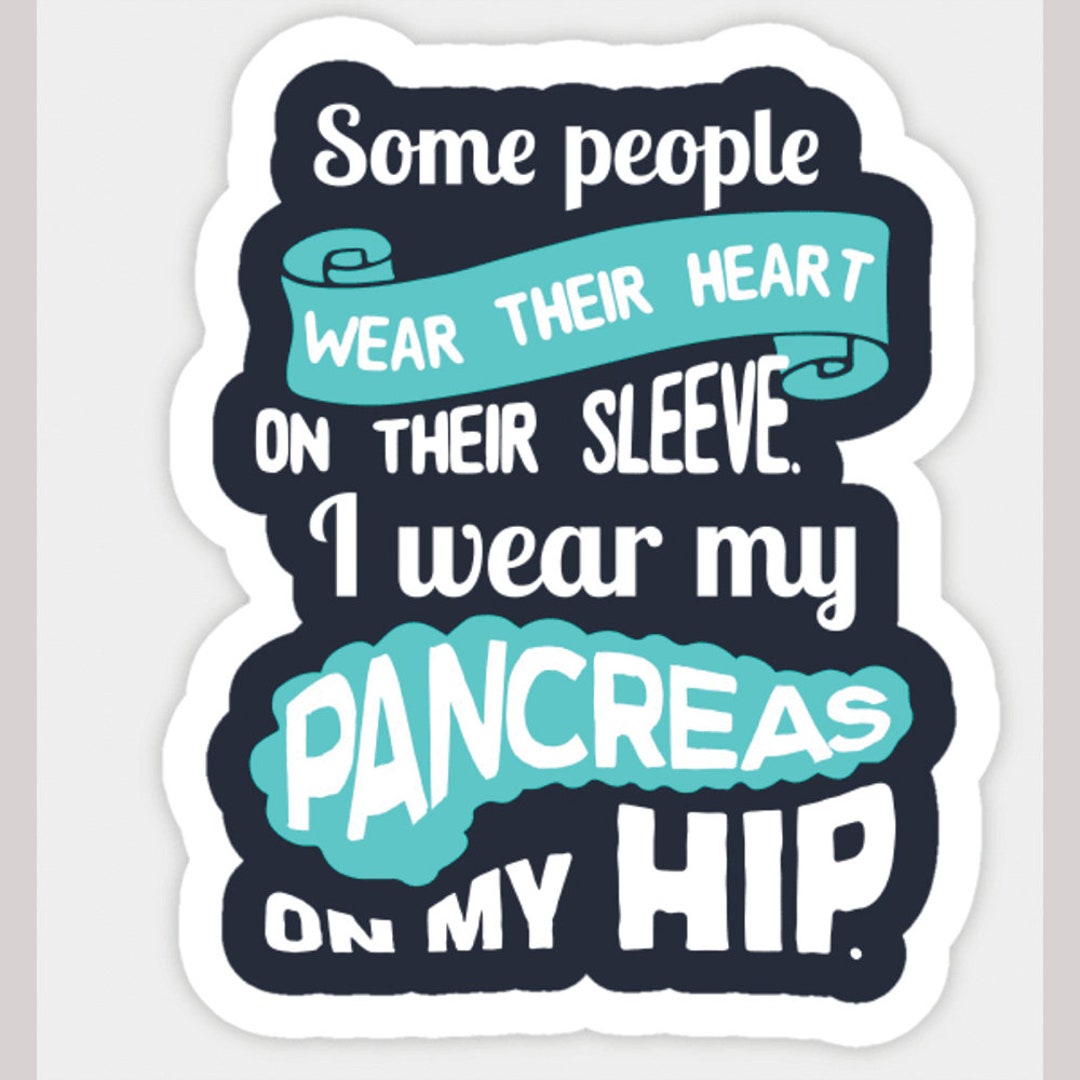 Pancreas on Hip Decal Sticker - Etsy