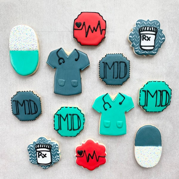 Doctor Cookies - Etsy