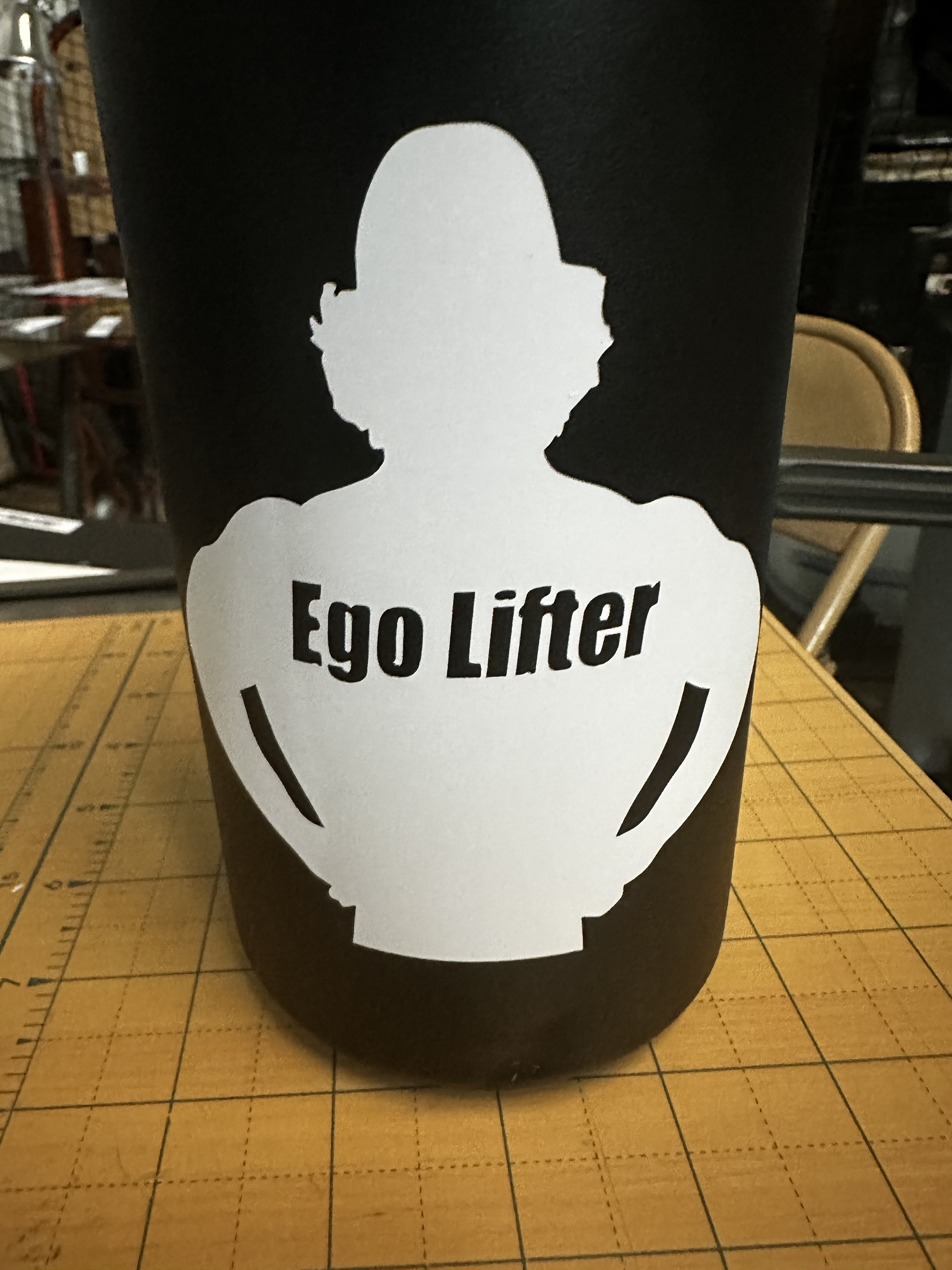 Sam Sulek Ego Lifter Gym Water Bottle Vinyl Sticker - Etsy