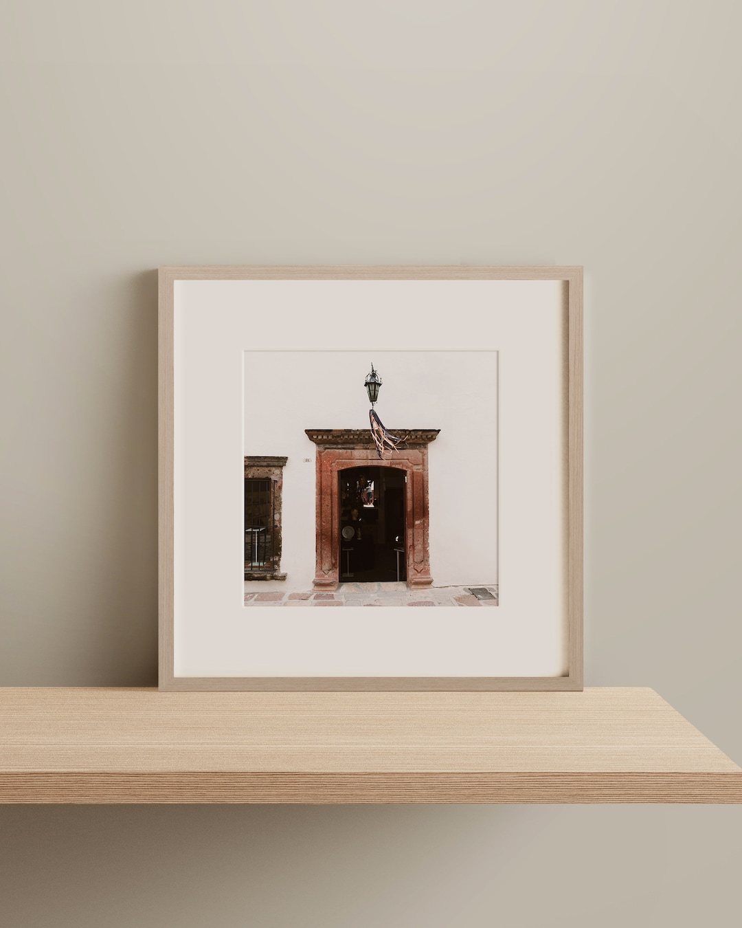 Neutral Mexico White Art Print, San Miguel De Allende Mexico Photo ...