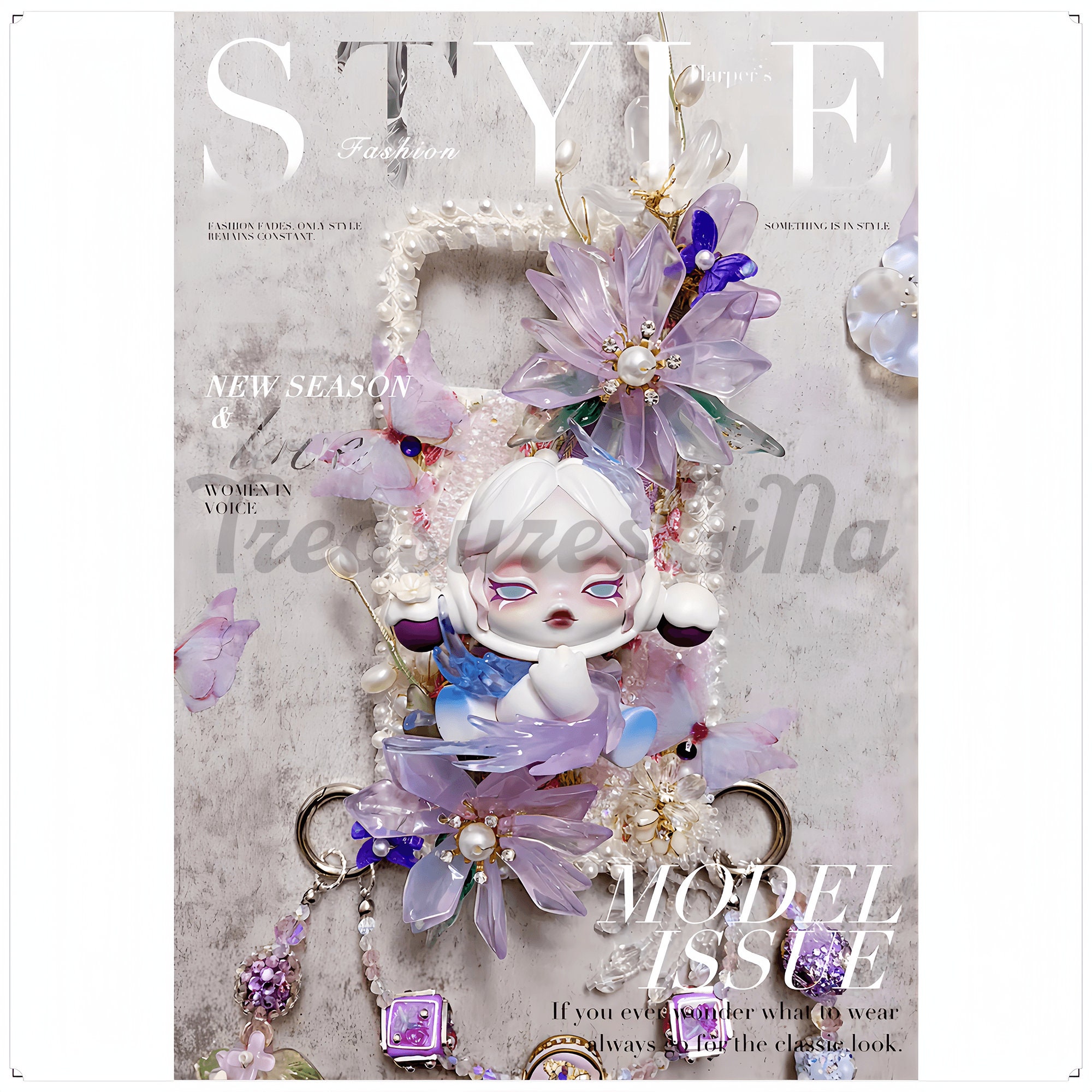 Aesthetic Phone Case-handmade Phone Case-custom Phone Case-iphone ...