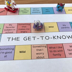 Get to Know You Game Printable - Play Therapy - Child Therapy ...