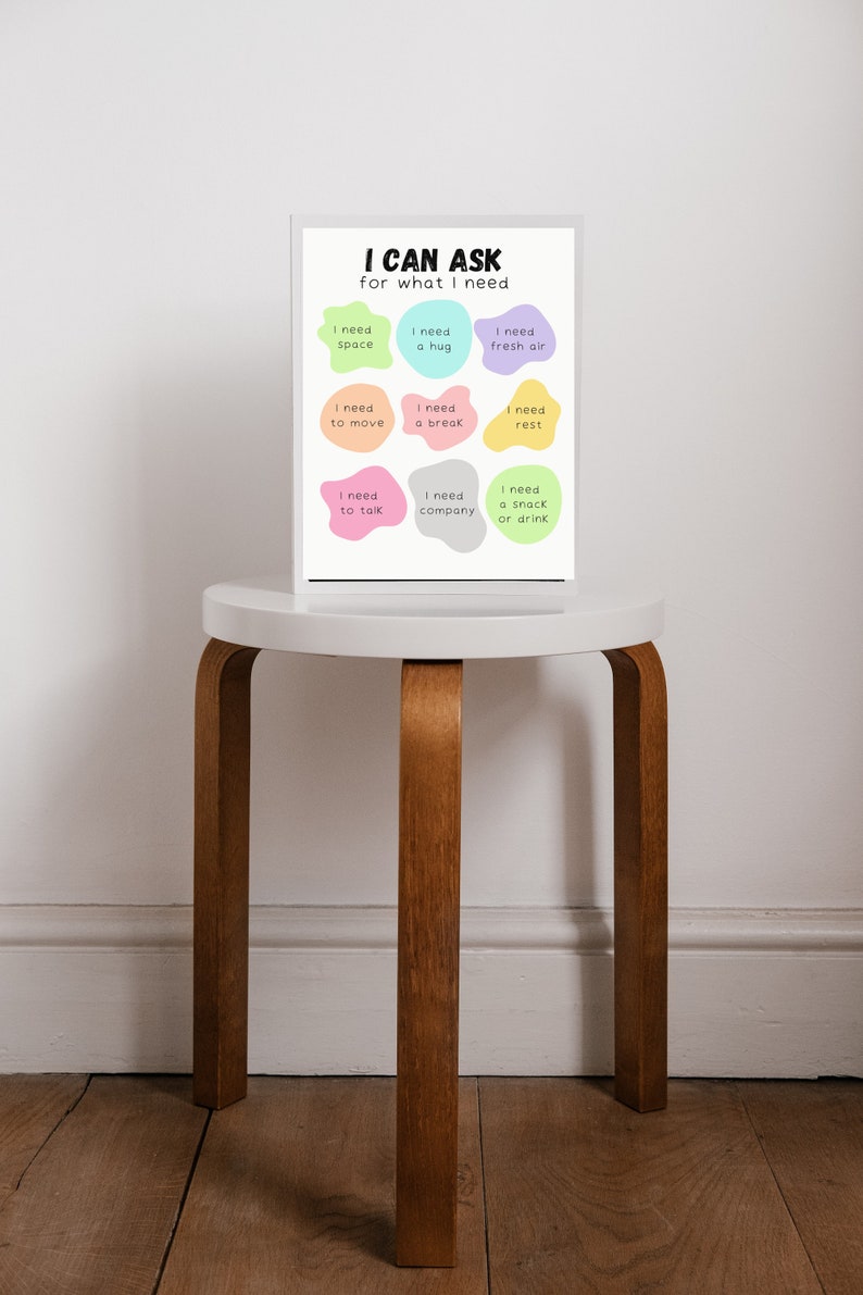 Kids' Needs Printable - Kids - Child Therapy - Play Therapy - Kids ...