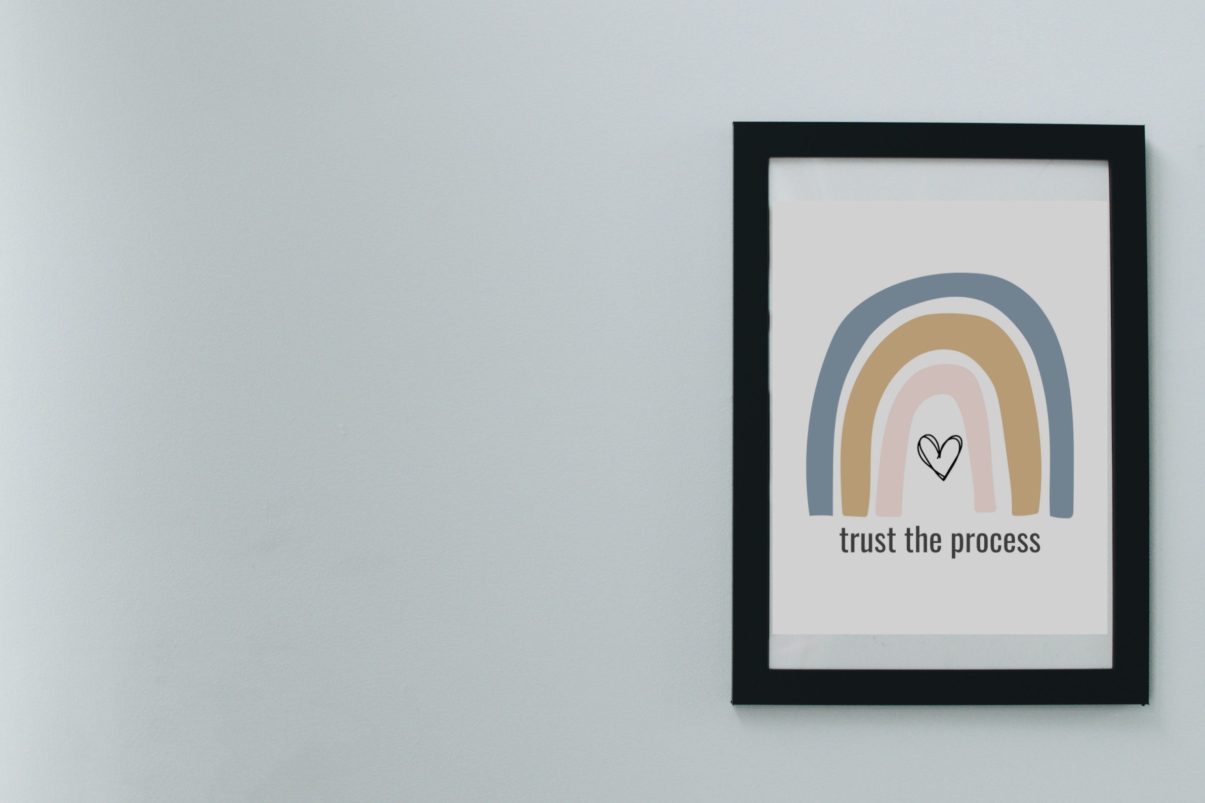 Trust the Process Printable Printable Decor Play Therapy Office Decor ...