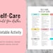 Self Care Would You Rather - Self Care Activity - Mental Health ...
