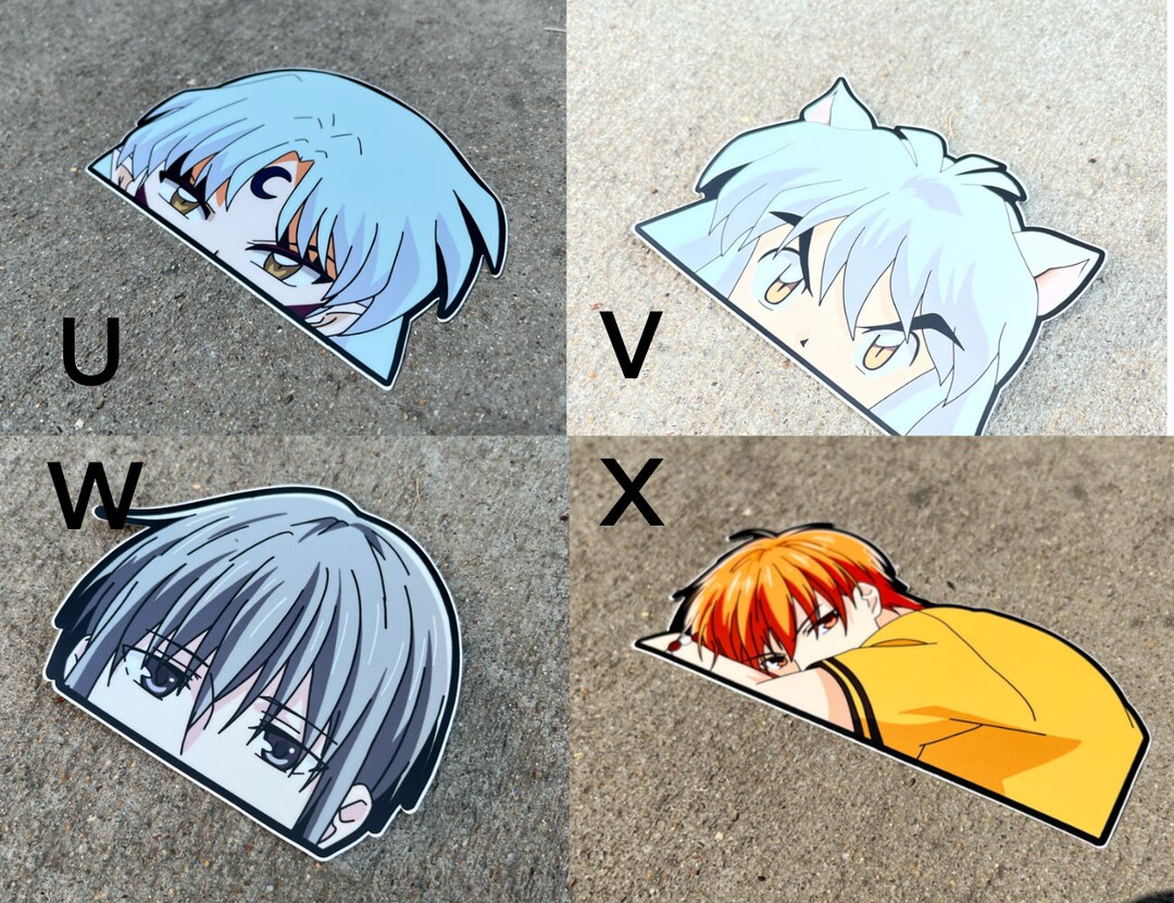 Anime Car Stickers, Waterproof, Weatherproof - Etsy