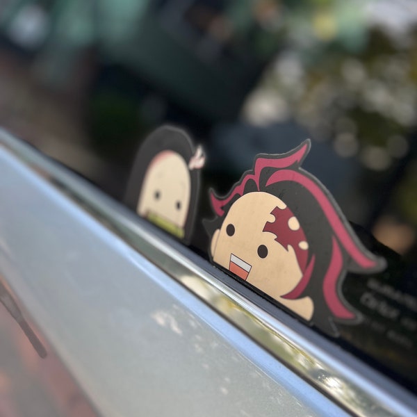 Anime Car Decal - Etsy
