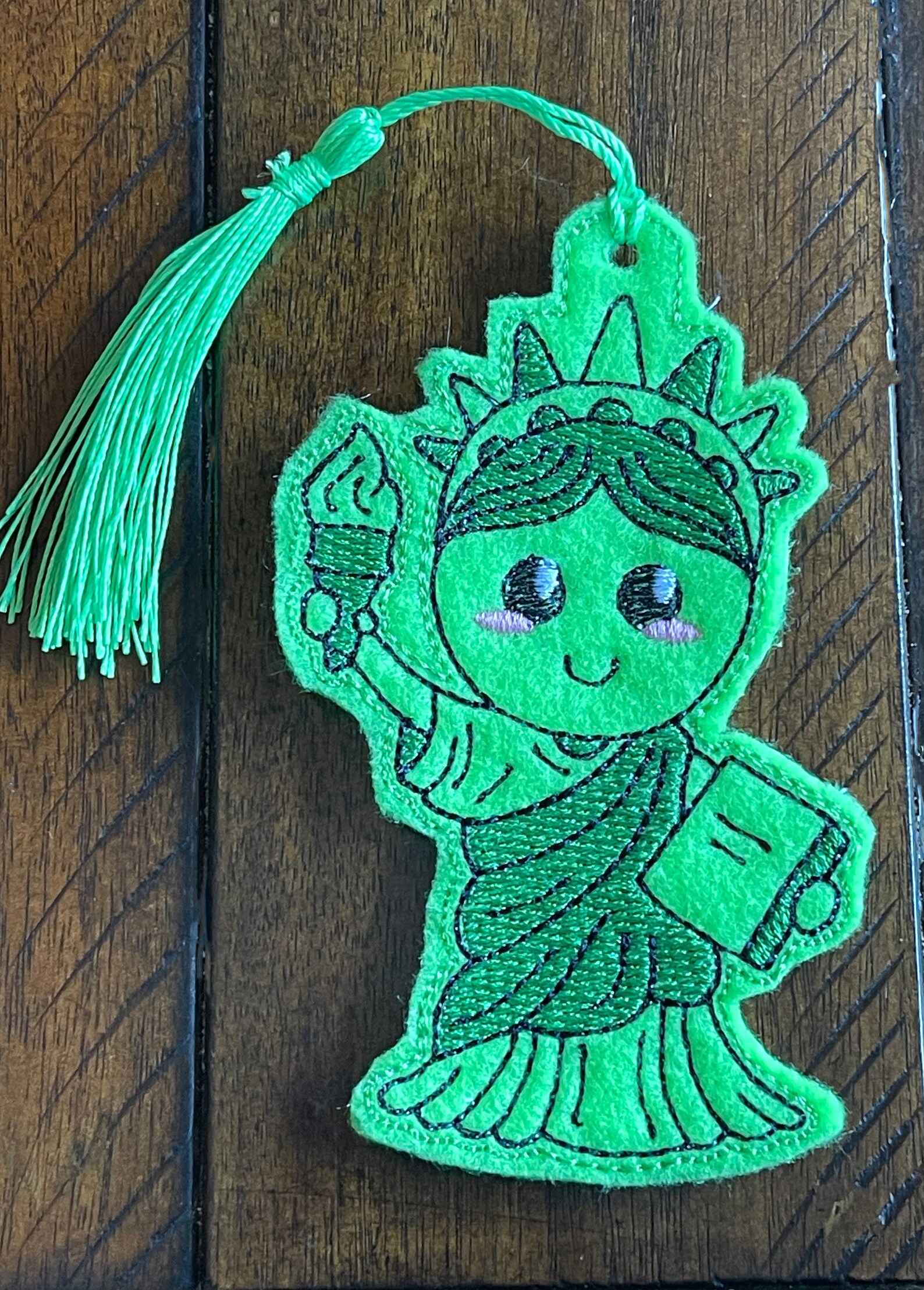 Statue of Liberty Bookmark - Etsy