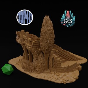 Half Bridge - 3dpforu - Display Feature/game Terrain - Dnd | Pathfinder ...