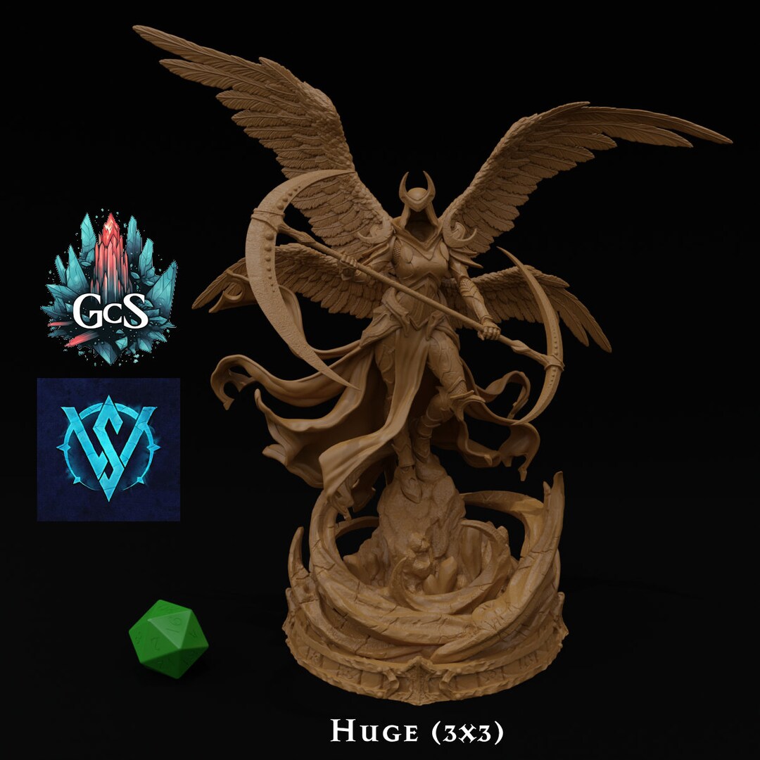 Moonlight Seraph - Witchsong Miniatures - Huge Angel or 100mm Bust - 2 ...