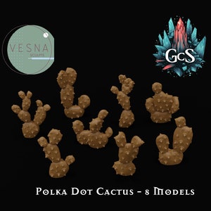 Cactus Basing Bits - Vesna Sculpts - Dnd | Pathfinder | Warhammer | Aos ...