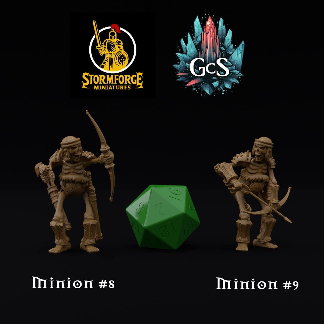 Armoured Barbarian Skeletons - Stormforge Miniatures - Skeletons - Dnd ...