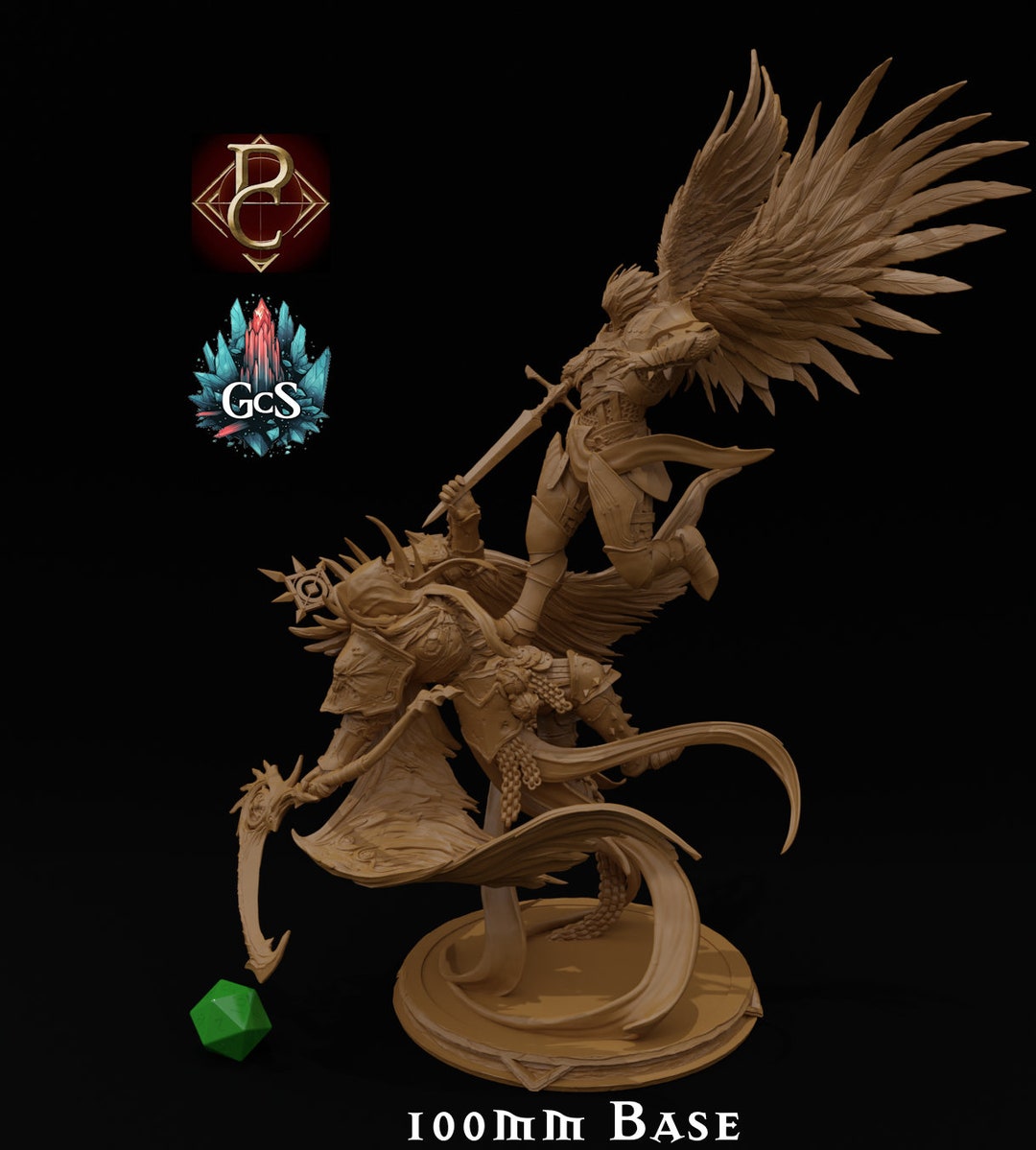 Clash of the Angels - Parasite Collectibles - Gargantuan Diorama - Dnd ...