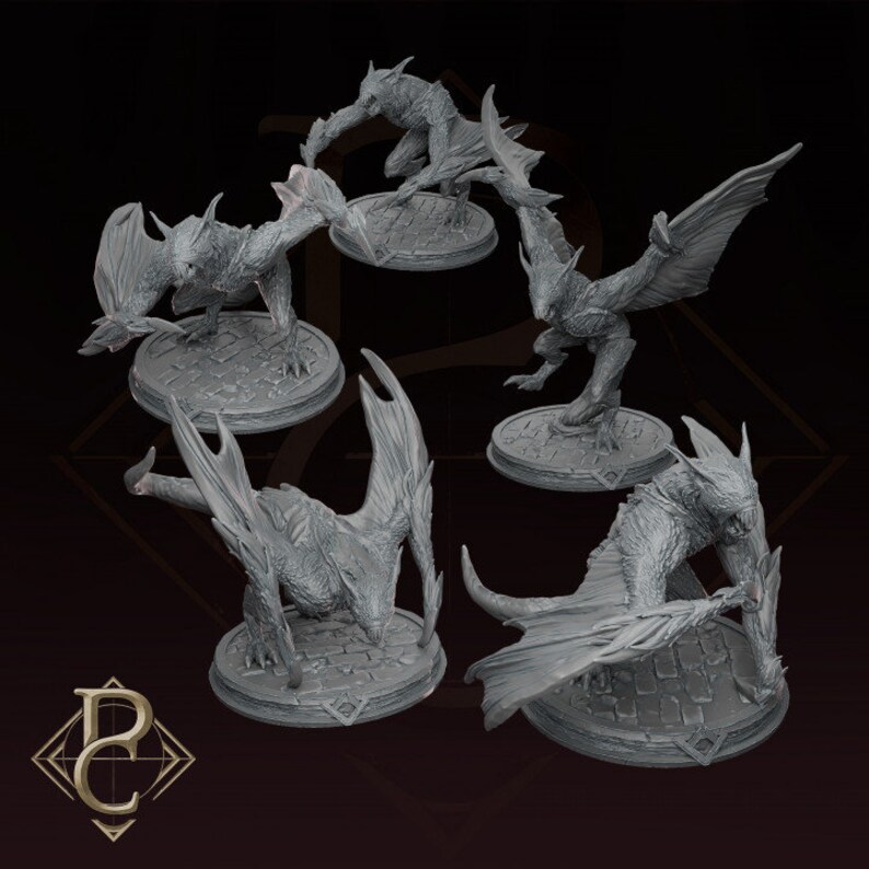 Chiroptera Swarm Parasite Collectibles Medium Monsters Dnd Pathfinder ...