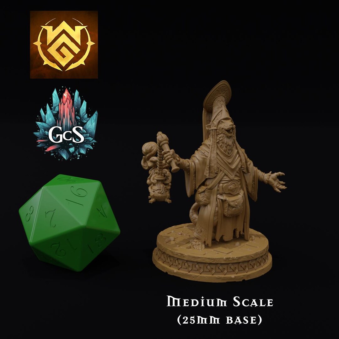 Bishop of Rats - Witchguild Miniatures - Medium/large/gargantuan ...