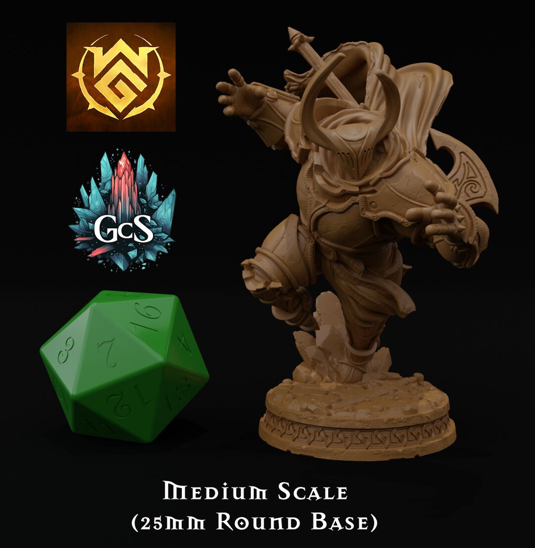 Grapple Knight - Witchguild Miniatures - Medium/large/gargantuan ...